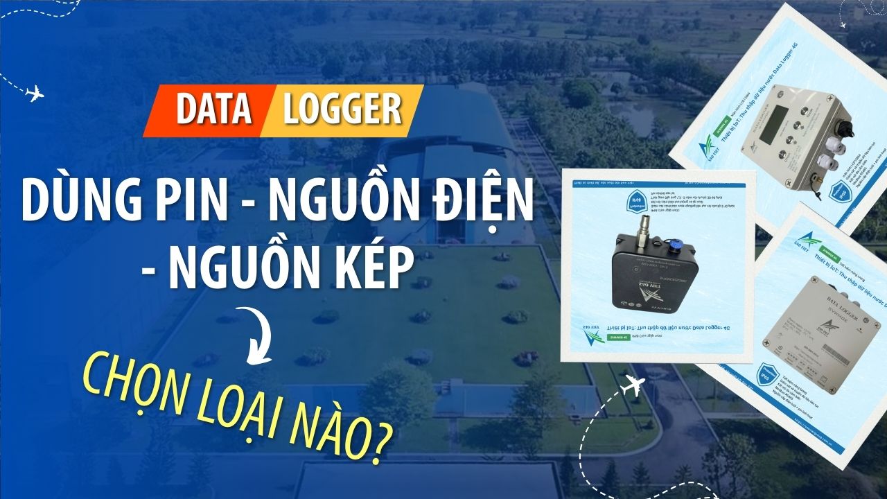 Data Logger dùng pin, nguồn ngoài và nguồn kép: chọn loại nào? - Chất ...